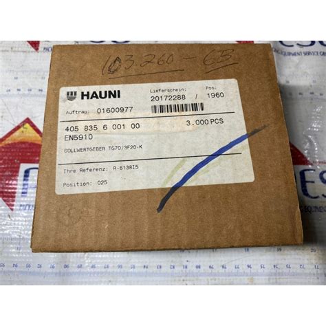 Hauni 01600977
