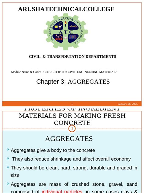 Chapter 3 Aggregate Pdf Concrete Construction Aggregate