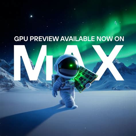 chris lattner on linkedin gpu support in max🧑‍🚀 is here our first