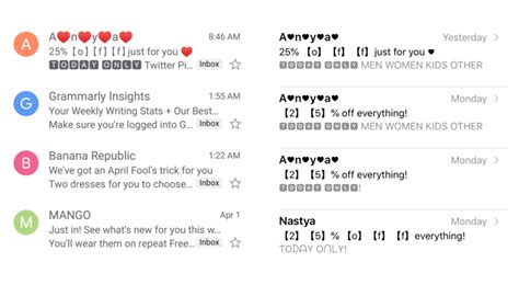 Unicode Symbols For Email Subject Lines Or Tips On How To Unicode Like A God Sendpulse