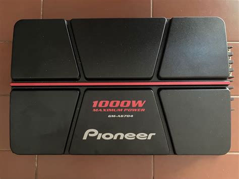 1000w Pioneer Power AMP, Car Accessories, Electronics & Lights on Carousell