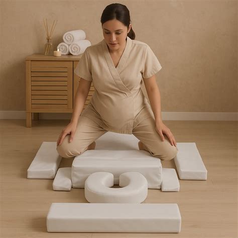 10pc Prenatal Massage Pillow Set Maternity Pregnancy Cushion Bolsters