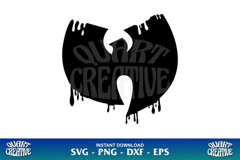 Wu Tang Clan Drip Logo SVG Gravectory