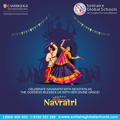 Happynavaratri Solitaireglobalschools Bestschoolinhyderbad
