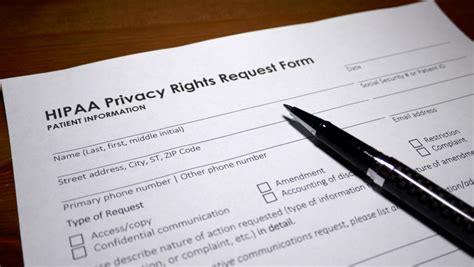 Hipaa Privacy Rights Request Form National Press Foundation Npf