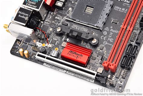 Asrock Fatal1ty Ab350 Gaming Itx Ac Review Goldfries