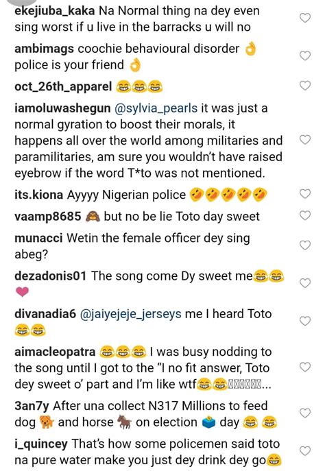 Toto Dey Sweet Nigeria Police Officers Sing And Gyrate Romance Nigeria