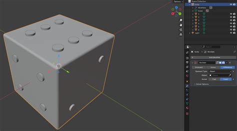 Modeling Boolean Modifier Not Working Properly When Cutting Holes In