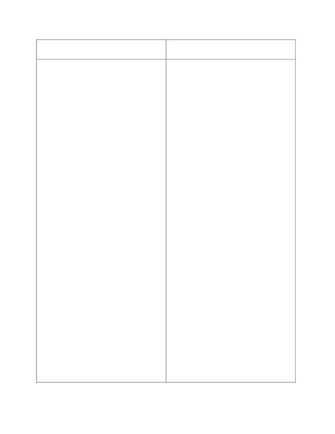 Chart Templates Printable Material