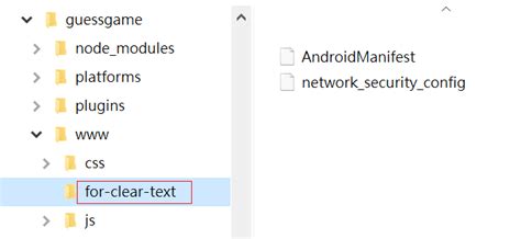 solving cordova android 9 clear text not permitted easy code share