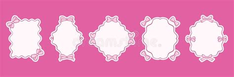 Drawn Feminine Borders Stock Illustrations 668 Drawn Feminine Borders