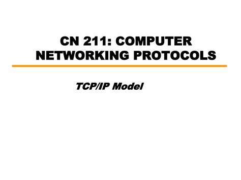 SOLUTION Tcp Ip Studypool