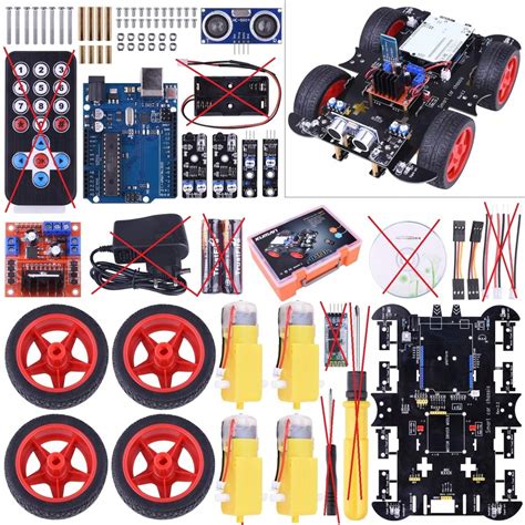 kuman sm1 smart kompatybilny z arduinoide car kit 11149925444
