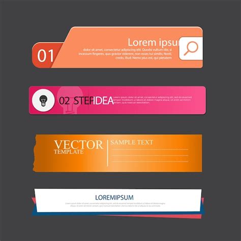Premium Vector Steps Business Data Visualization Timeline Process Infographic Template Design