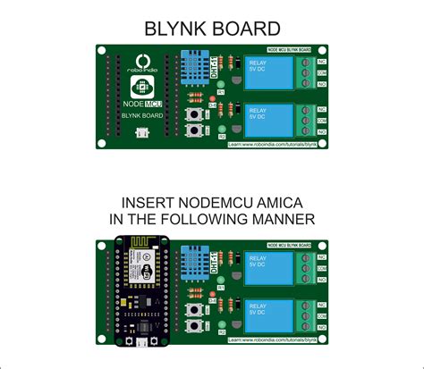 Blynk For Nodemcu Home Automation Robo India Tutorials Learn
