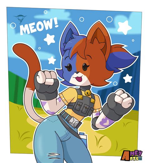 Cate Meowdy By Amey Arts On Deviantart