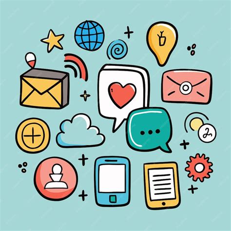 Premium Vector Comprehensive Social Networking Icons Vector