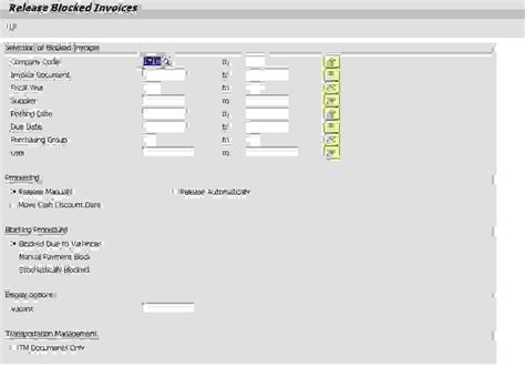 Sap Invoice Verification