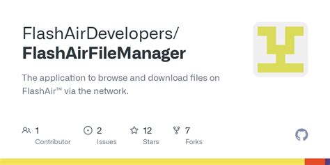 Github Flashairdevelopersflashairfilemanager The Application To Browse And Download Files On