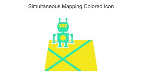 Simultaneous Mapping Colored Icon In Powerpoint Pptx Png And Editable