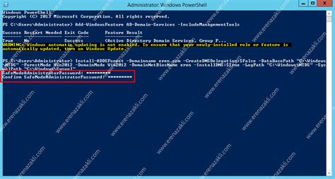Powershell Ile Windows Server 2012 R2 Active Directory Kurulumu
