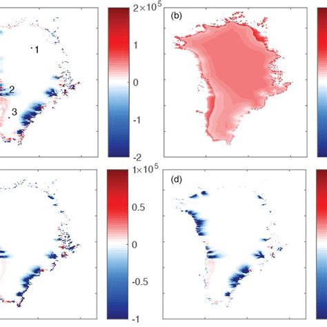 Figure A1 Adjoint Sensitivities δj δx I For The Greenland Ice
