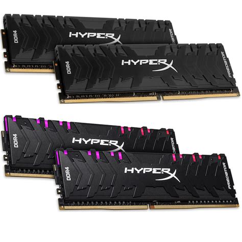 Hyperx Predator Ddr4 Ram Kits Get Increased Speeds And Capacities Hyperx Predator Ddr4 Ram Kits Get Increased Speeds And Capacities
