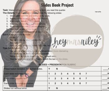 Google Slides Book Presentation By Heymrsriley TPT