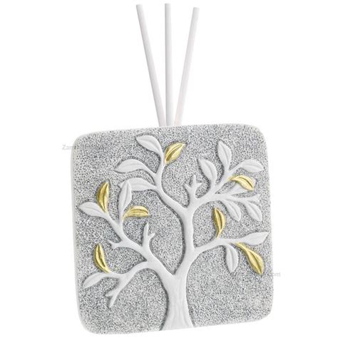 Diffusore Albero Della Vita Bagutta Quadrato Diffusore Resina Ba2156 4 Profumatori
