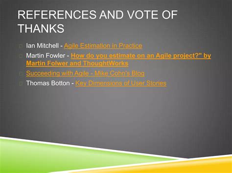 Agile Estimation And Capacity Planning Pptx