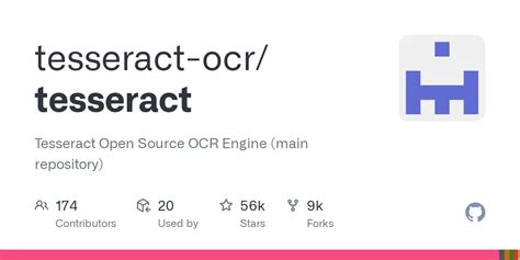 Home · Tesseract Ocr Tesseract Wiki · Github