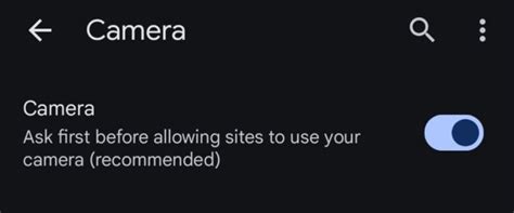 how to allow camera access on chrome using mobile browserstack
