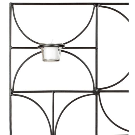Blake Votive Wall Décor In Black Powder Coated Chairish