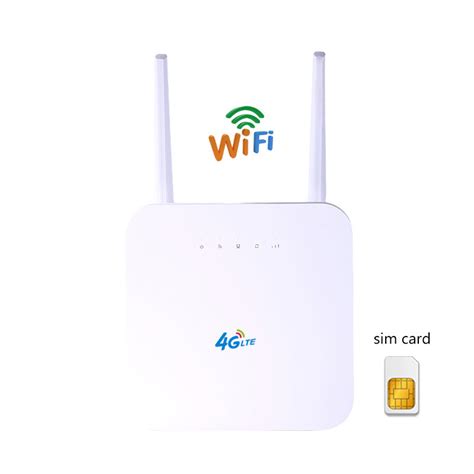 300mbps 3G 4G WiFi Wireless Router With Sim Card Slot Support 2 Antennas RJ45 Volte VPN LTE
