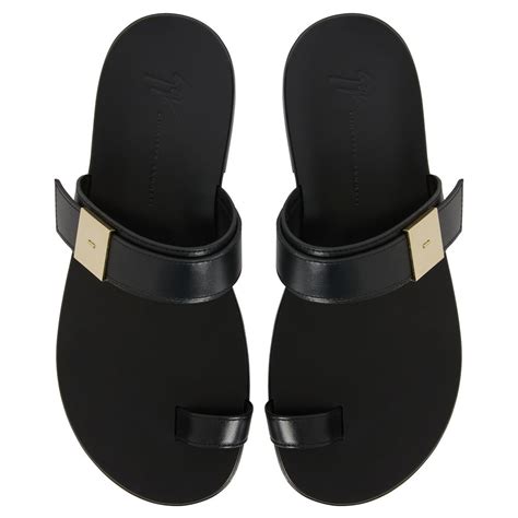 Flavien Sandales Noir Giuseppe Zanotti