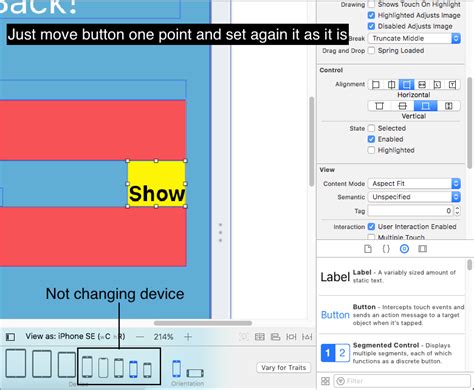 Ios Button Text Alignment Not Displayed Well When Using Auto Layout