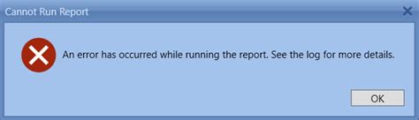 Unable To Print My Report