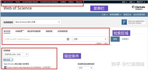 web of science数据库笔记汇总 知乎