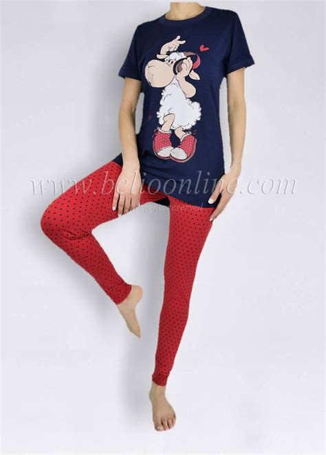 Дамска пижама с дълъг клин Affect 1361 По доброто бельо