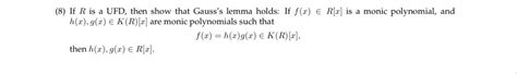 Solved A Monic Polynomial Is A Single Variable Polynomial In