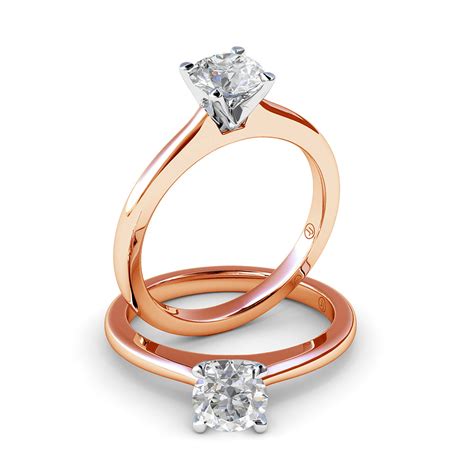 Elsa Diamond Engagement Ring Builder Jarrett Sydney