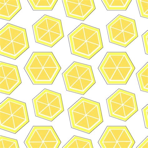 Premium Vector Flat Seamless Pattern Lemon Lime