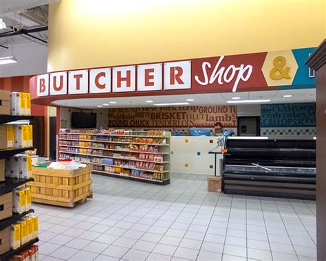 Butcher Shop The Now Closed Buehlers Supermarket In Bruns Flickr