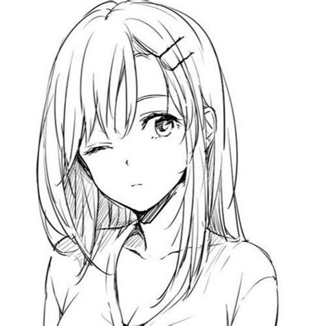 Лица Аниме Для Срисовки 67 фото