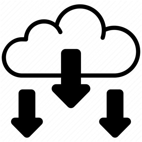 upload arrow up cloud direction uploading data icon download on