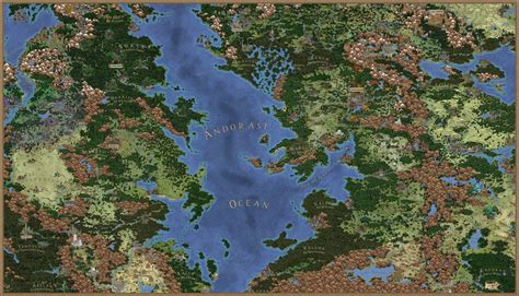 Dnd Adventure Map By Clovisis On Deviantart