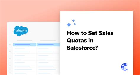 How To Set Sales Quotas In Salesforce Comprehensive Guide