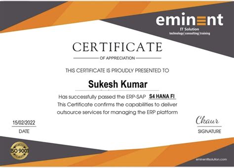 Sukesh Kumar On Linkedin Sap