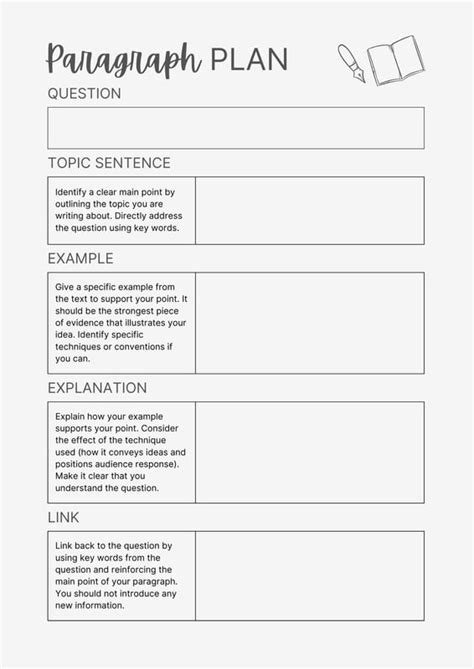 11 Paragraph Outline Templates Pdf Free Premium 15 Free Tri Fold