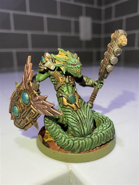My Counts As” Kroxigor From The Rampart Kickstarter Huge Minis Rwarhammer